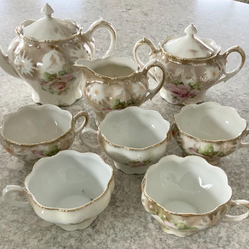 German Tea Set - Etsy