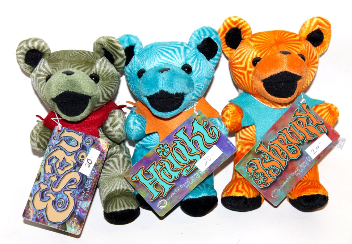 Liquid Blue Grateful Dead Bears