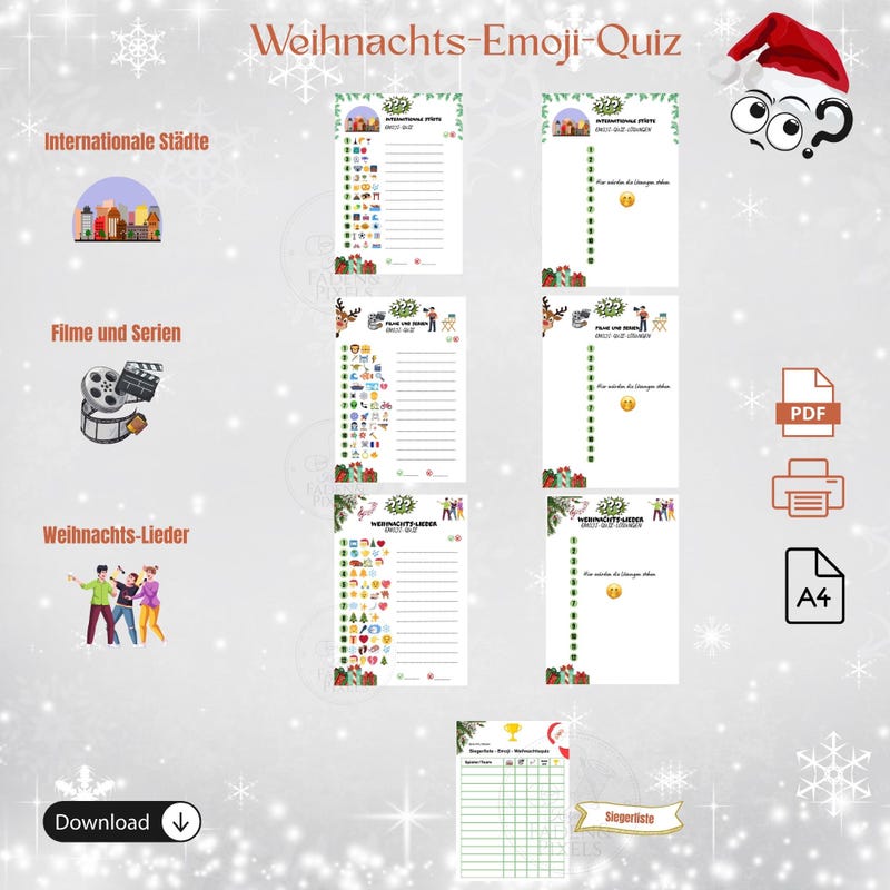 Weihnachtsquiz Fur Erwachsene