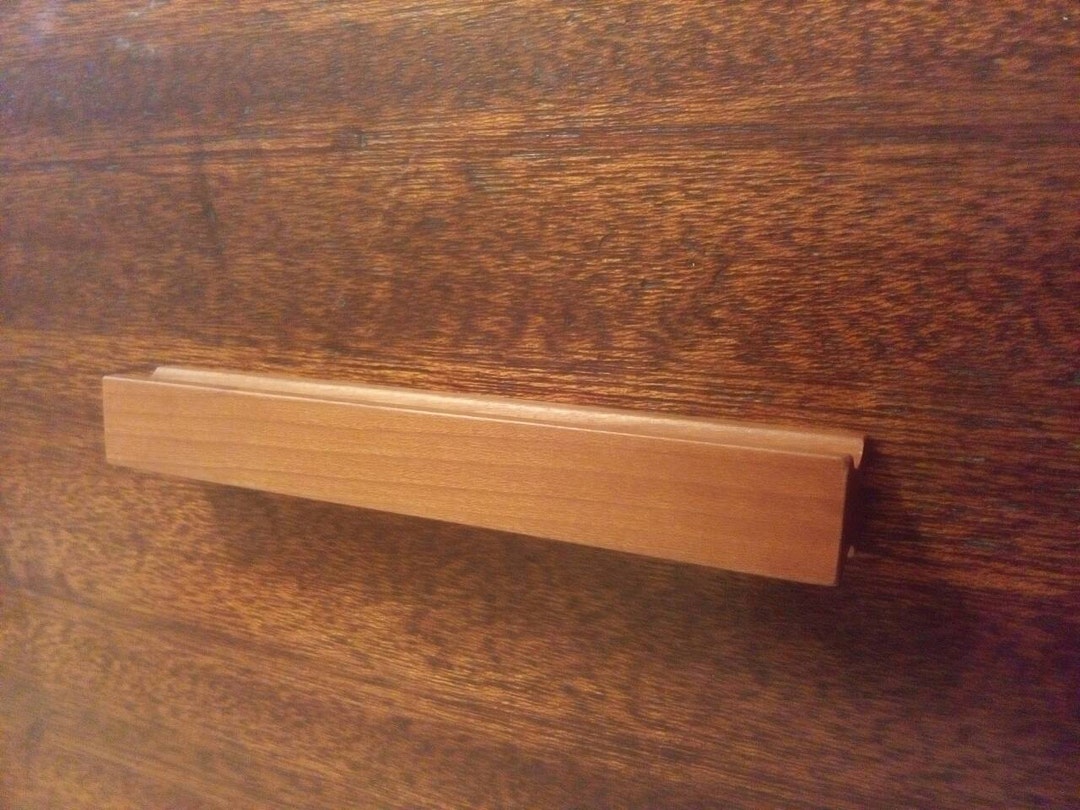 Basic Cherry Wood Cabinet Pull. - Etsy