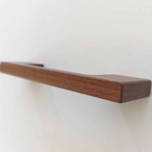 Walnut Drawer Pull - Etsy