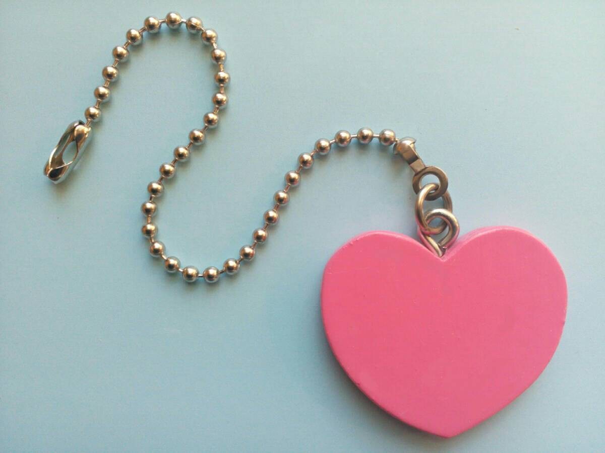 Pink Heart Ceiling Fan Pull Chain | Etsy