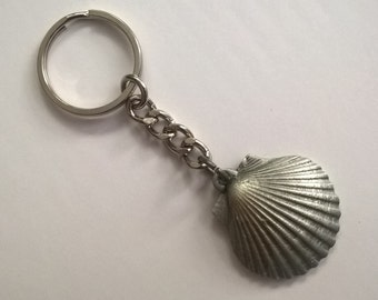 Pewter Sailboat Key Chain With Satin Finish | Etsy