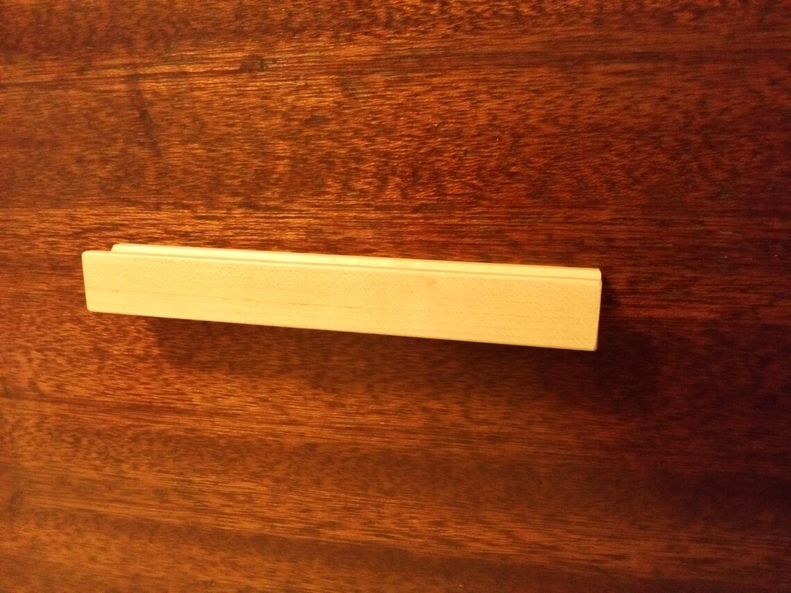 Maple Wood Basic Cabinet Pull - Etsy