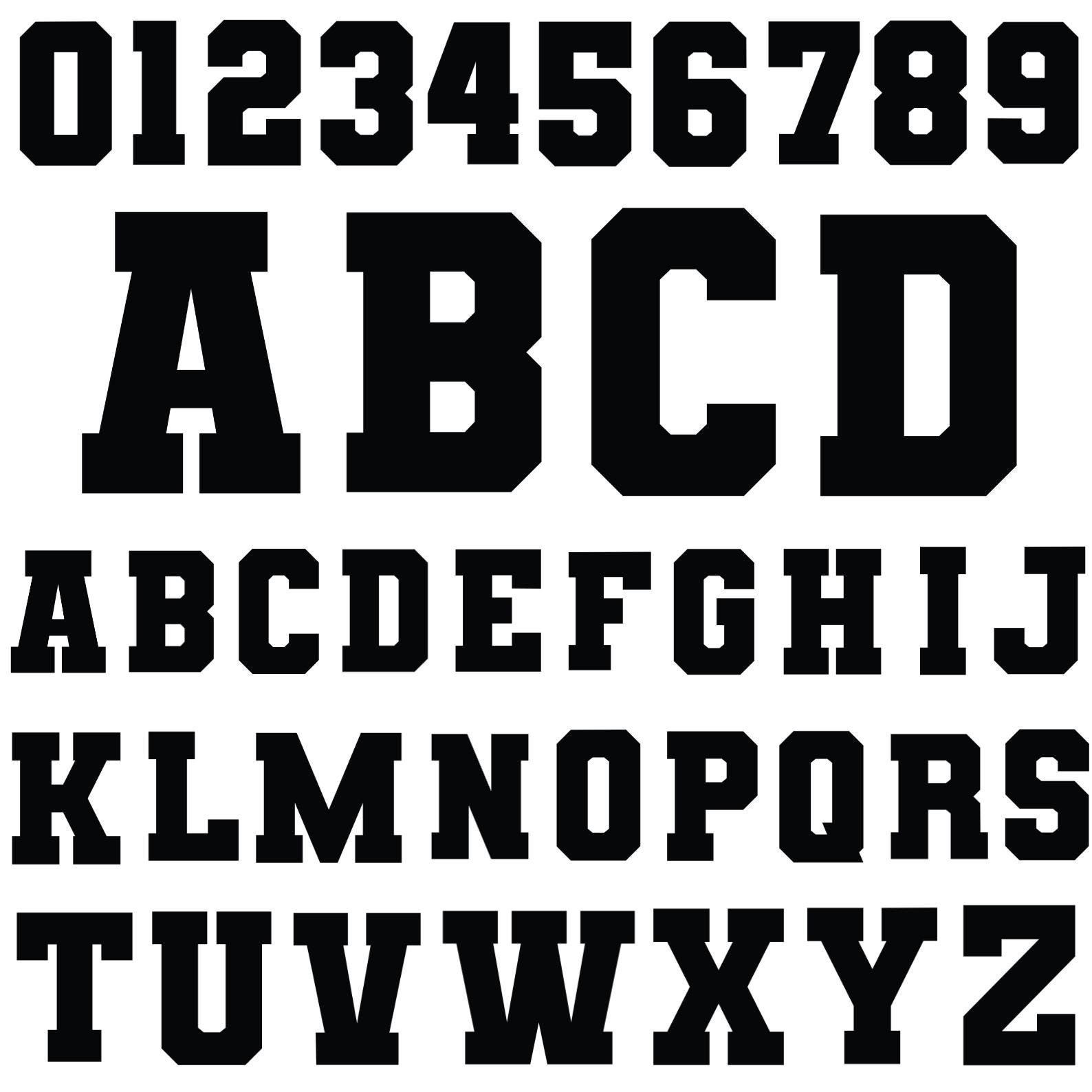 Varsity Font Svg, Varsity Letters Svg, Varsity Alphabet, Jersey Font ...