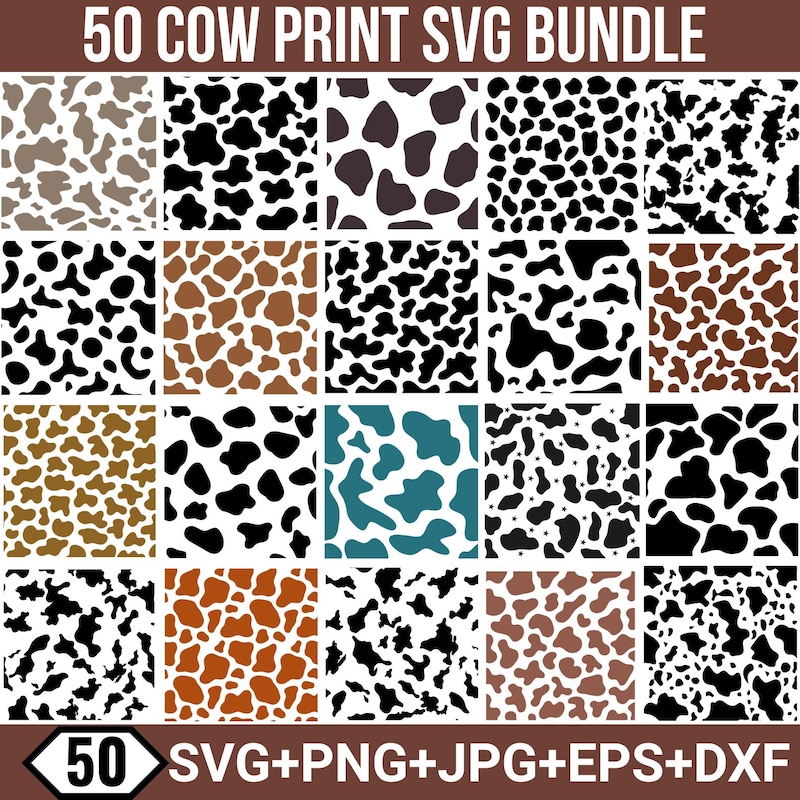 Cow Prints - Etsy