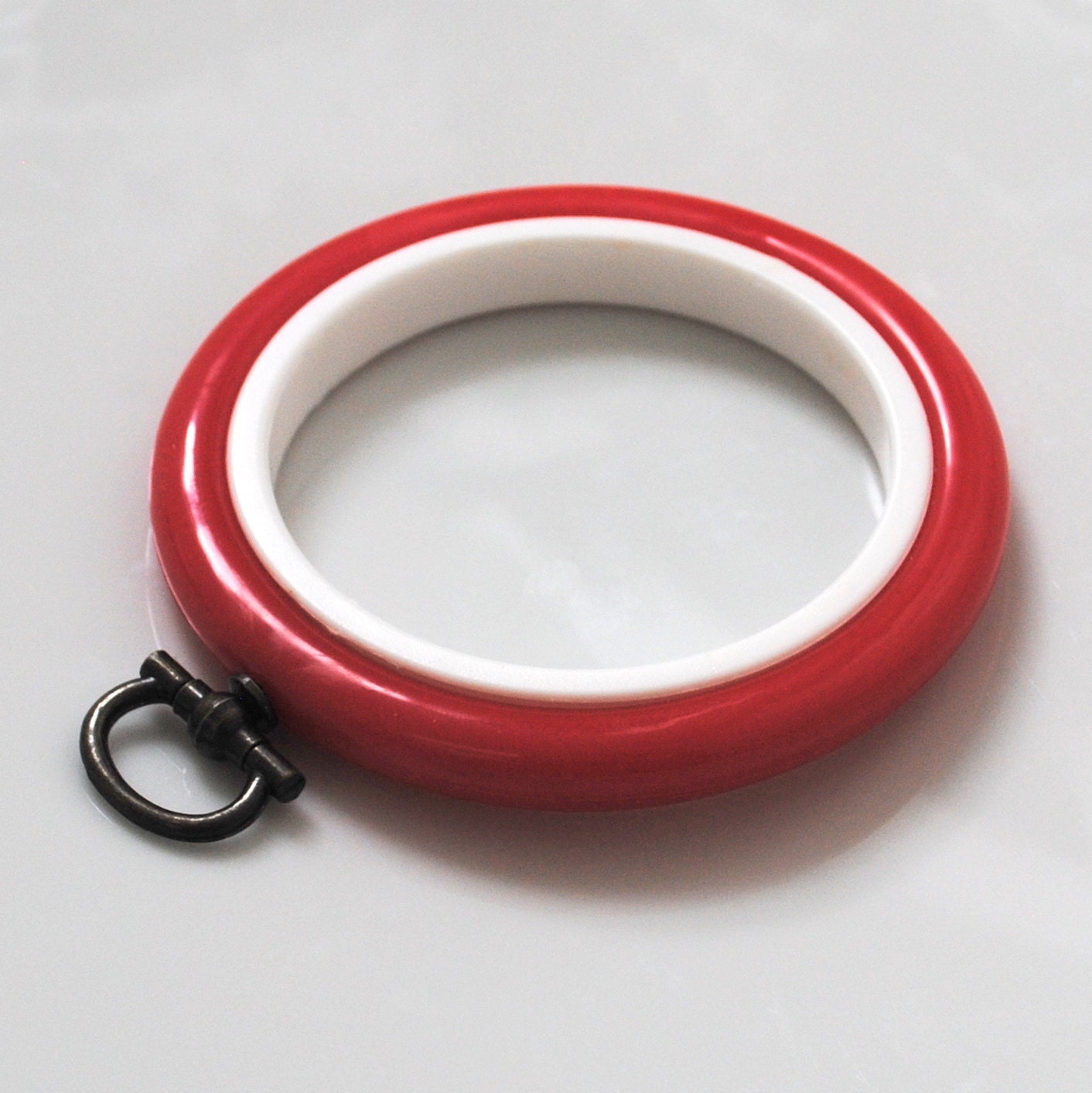 2 Flexi Hoops Red 2.5 Inch Flexible Plastic Embroidery - Etsy UK
