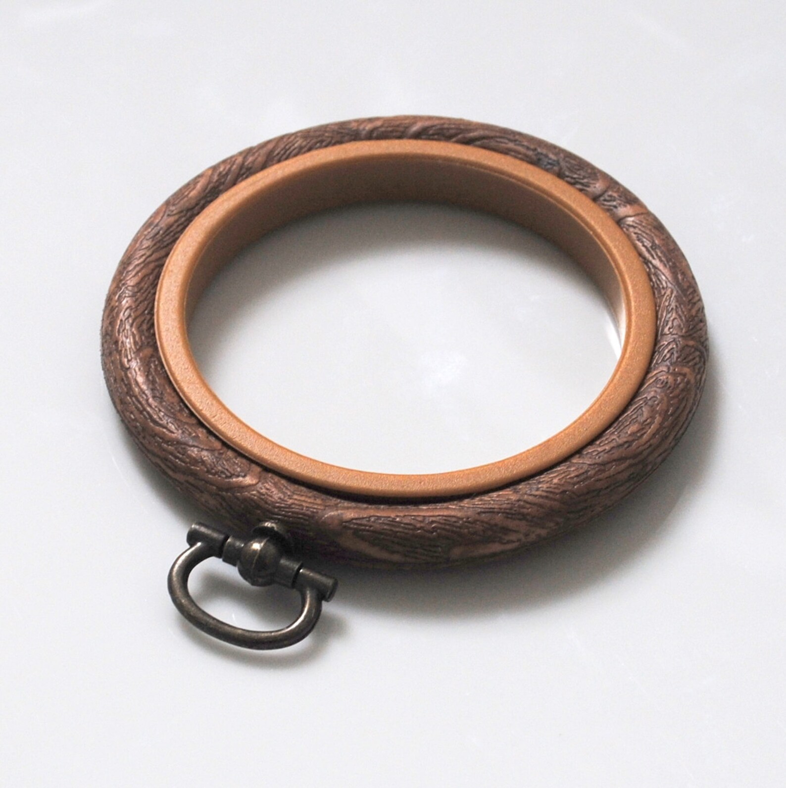 2 Flexi Hoops Wood Effect 4 Inch Flexible Plastic - Etsy