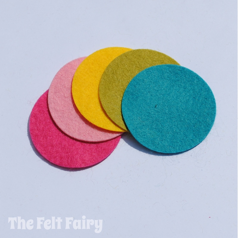 2 Inch Fabric Circles - Etsy UK