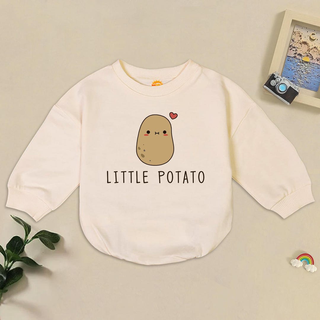 Little Potato Baby Romper, First Thanksgiving Outfit, Fall Baby Shower ...