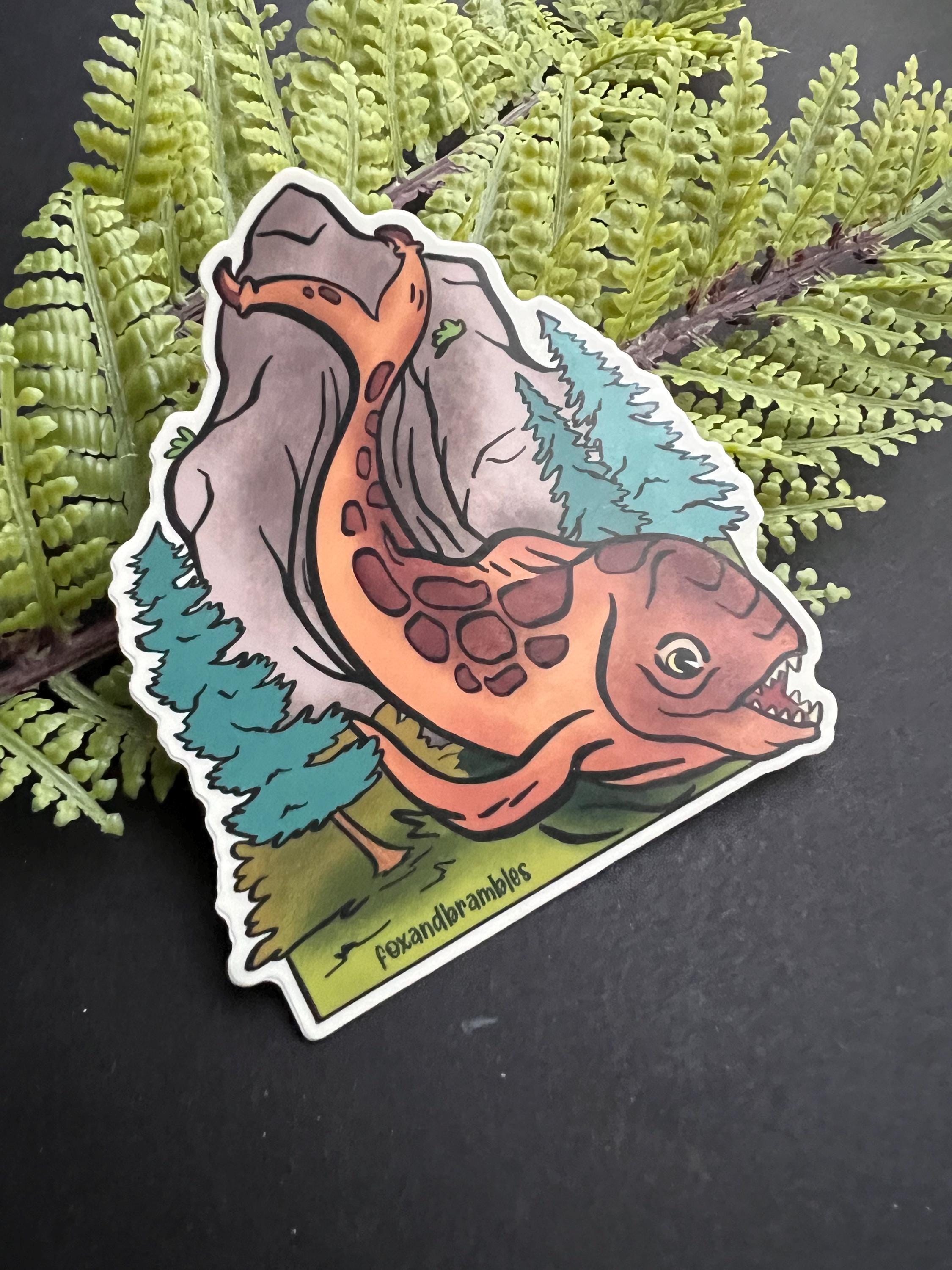 Slide Rock Bolter Cryptid Sticker - Etsy