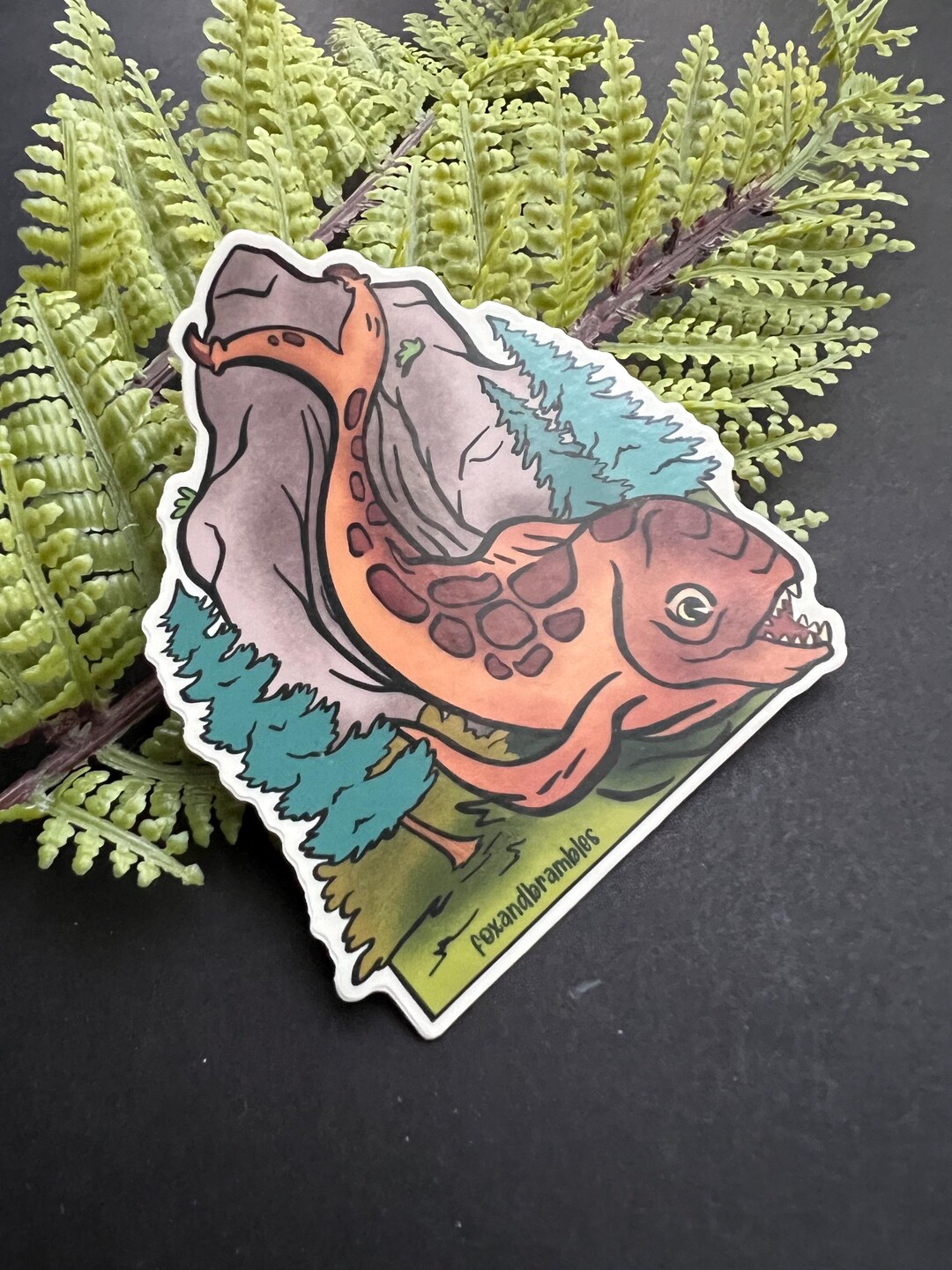 Slide Rock Bolter Cryptid Sticker - Etsy