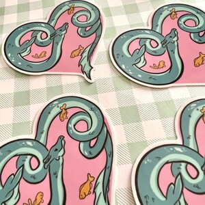 Caddy Lake Cryptid Vinyl Stickers - Etsy