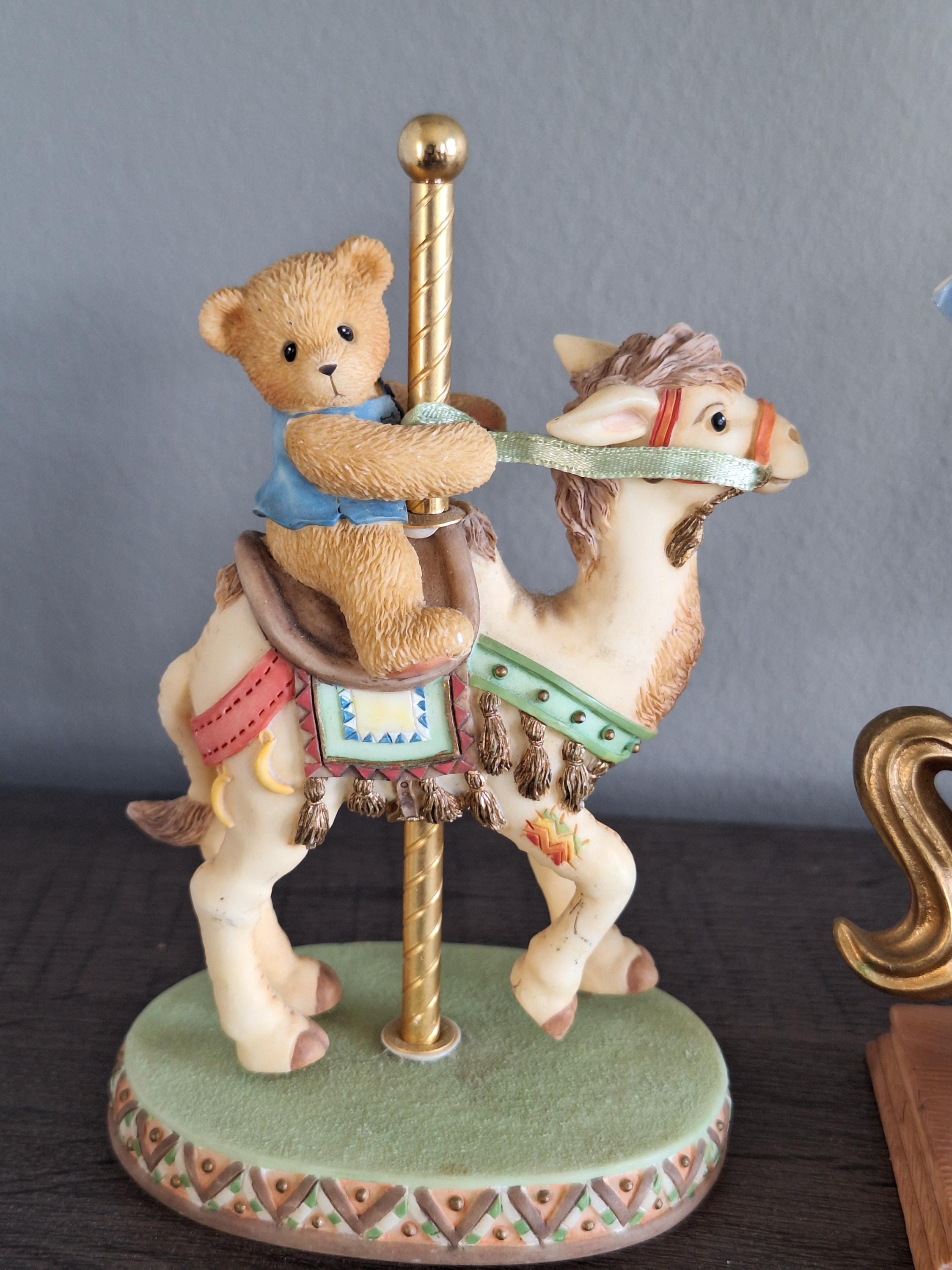 Priscilla Hillman Carousel Bear Figurines: Collectible Teddy Bears ...