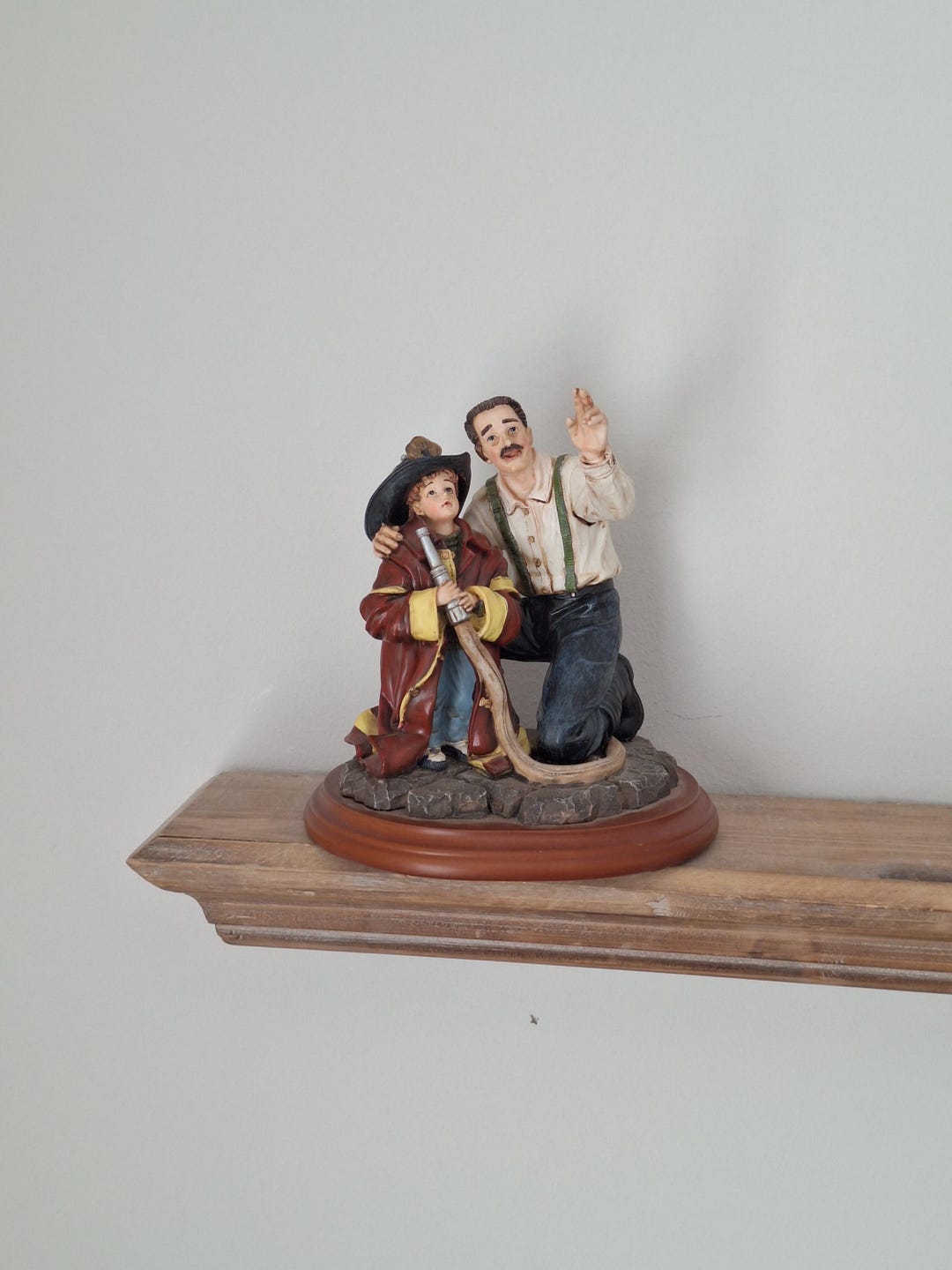 Red Hats of Courage Fireman Figure, Vanmark 1997 Future Fireman ...