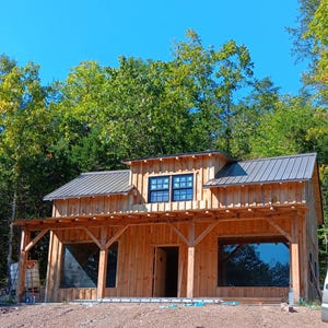 Timber Frame Kit DIY Cabin/home/garden Shed - Etsy