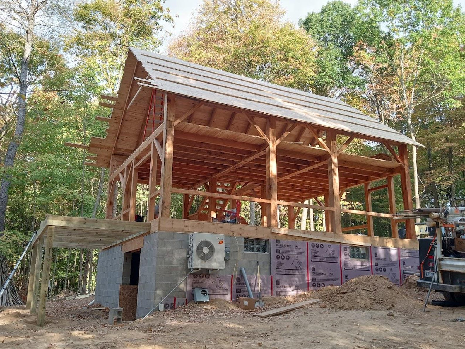 Timber Frame Kit DIY Cabin/home/garden Shed - Etsy