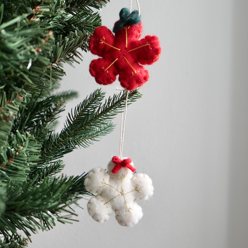 Felt Snowflake - Etsy