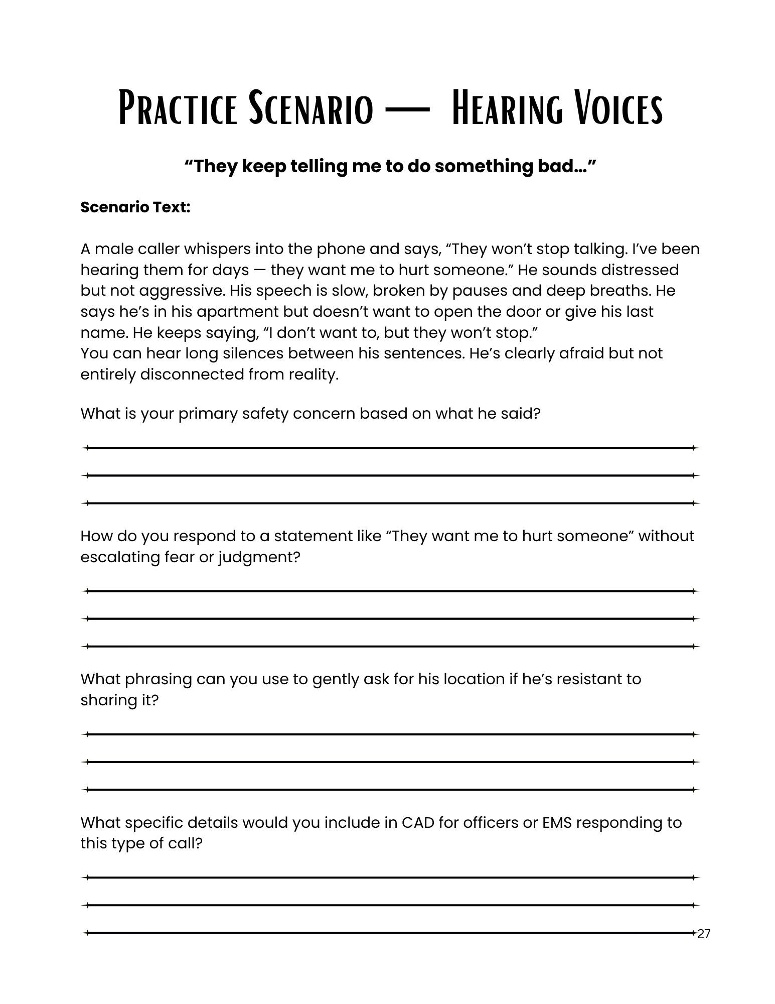 Call-taker Ready Dispatcher Workbook | Digital 150+ Page Training ...