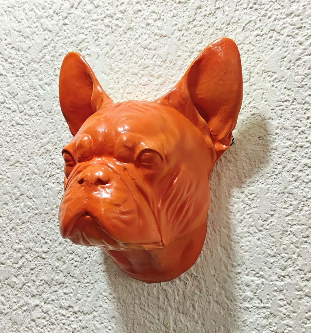 French Bulldog Head Wall Mount, Pet Dog, Puppy, Home Décor, Gifts for ...