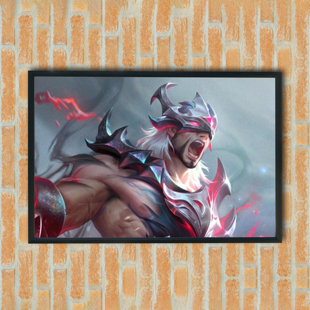 T1 Faker Sylas World Champions Poster Unframed, Prestige T1 Sylas ...