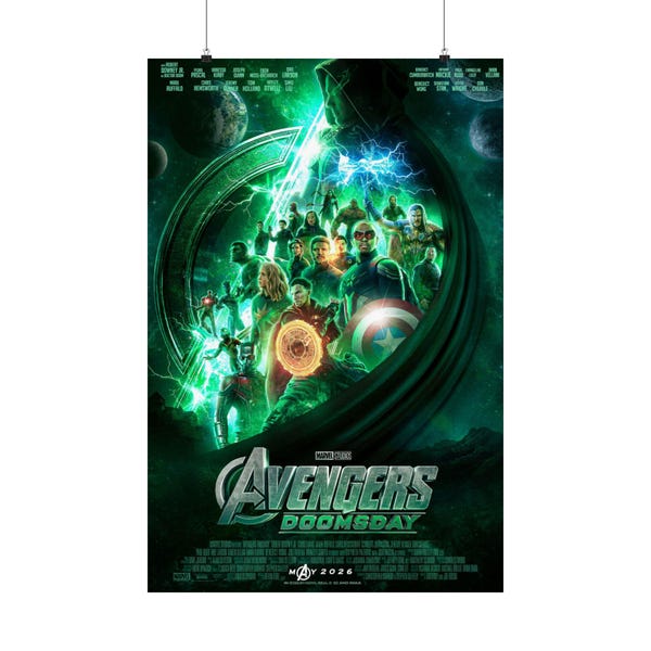 Avengers Doomsday Posters - Etsy