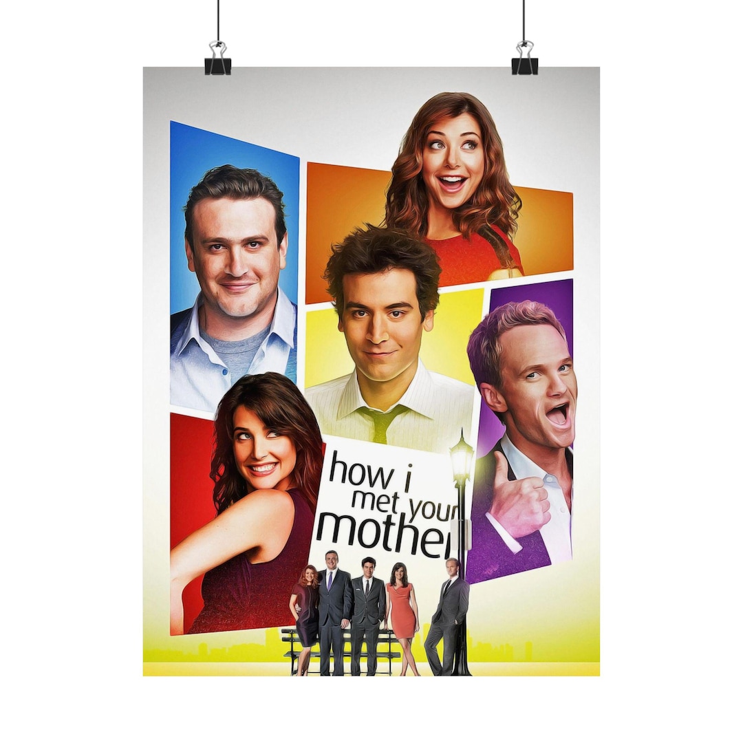 How I Met Your Mother Poster: HIMYM Fan Art, Matte TV Show Print - Etsy