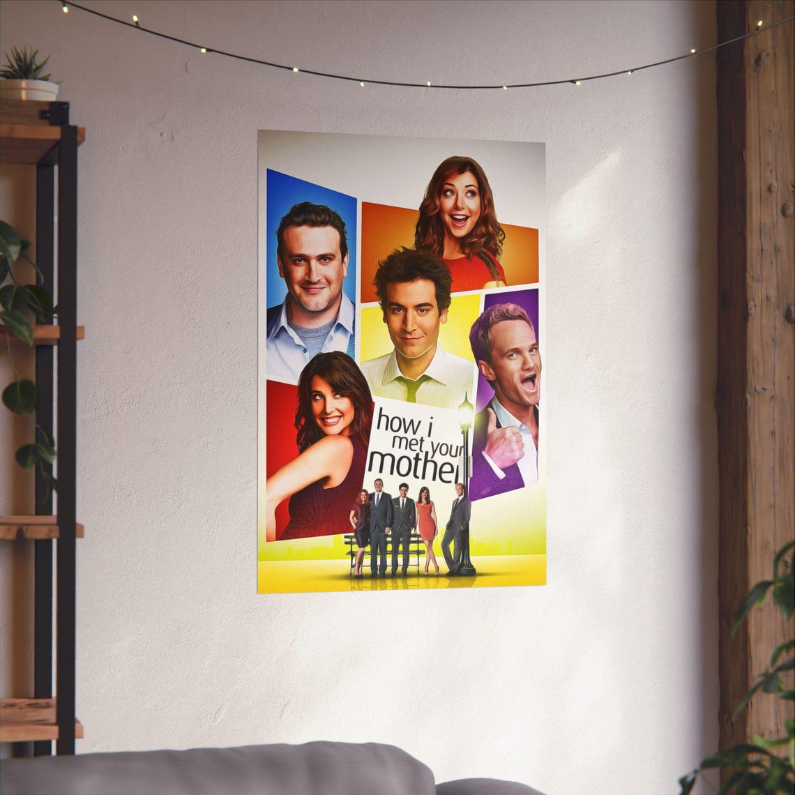How I Met Your Mother Poster: HIMYM Fan Art, Matte TV Show Print - Etsy