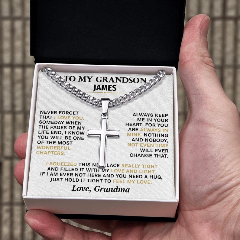To My Grandson Custom Gift, Grandson Gifts From Grandma, Grandson ...