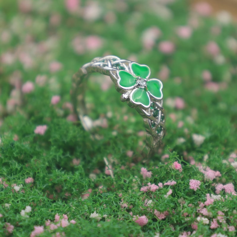 Clover Ring - Etsy
