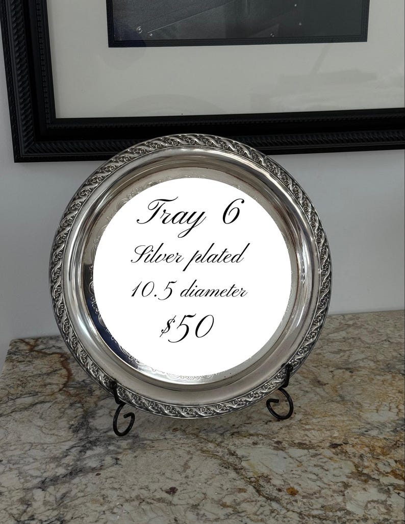 Thrifted Tray With Custom Sign - Etsy