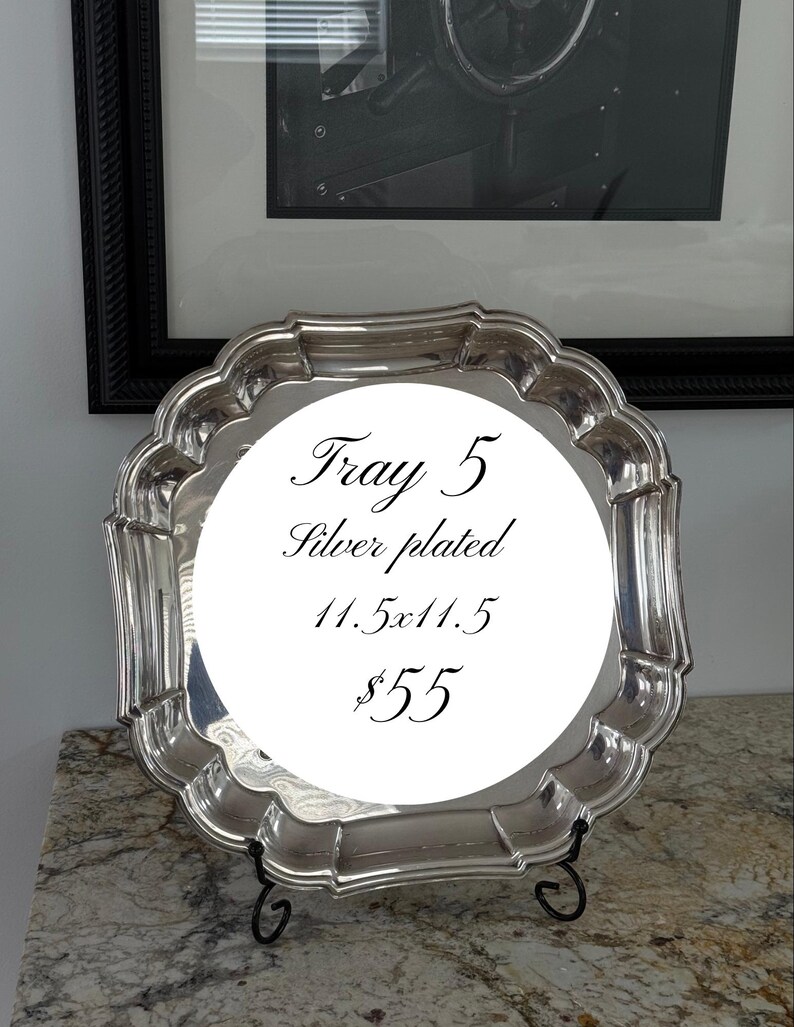 Thrifted Tray With Custom Sign - Etsy
