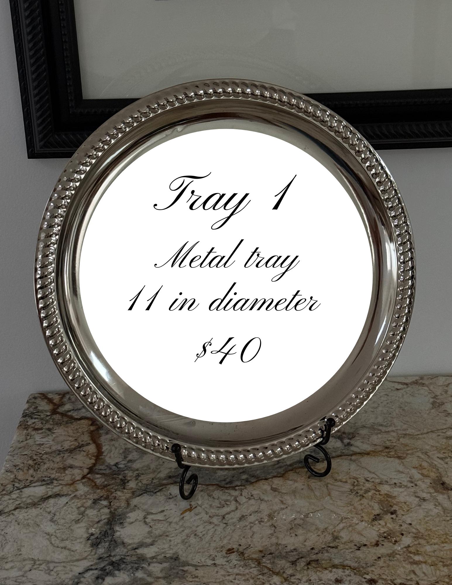 Thrifted Tray With Custom Sign - Etsy