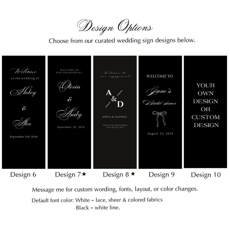 Personalized Queen Silk Wedding Welcome Sign – Ivory Vintage Fabric ...