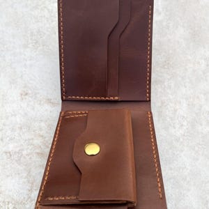 Coin Pocket Wallet Pattern | Bifold Style Wallet | Digital PDF Download ...