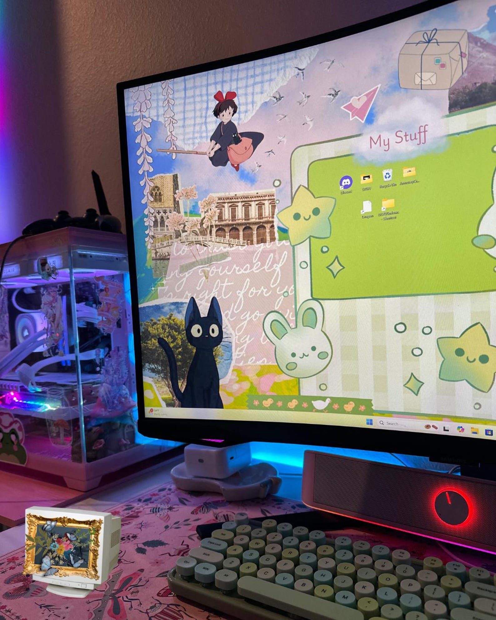 Kiki’s Delivery Service Desktop Wallpaper | Ghibli-inspired Anime ...