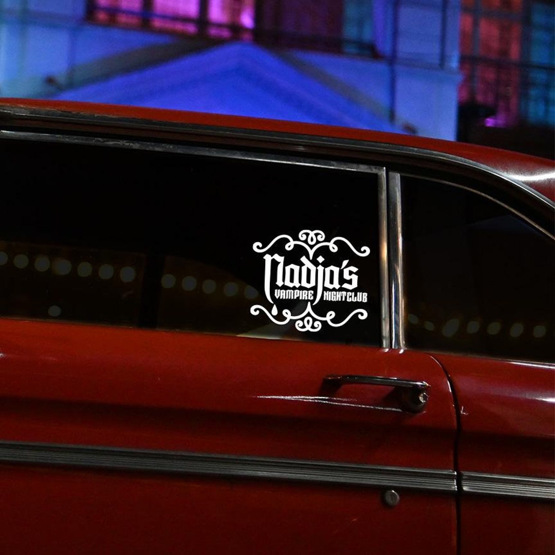 What We Do in the Shadows | Nadja's Vampire Nightclub Cut Vinyl Decal ...