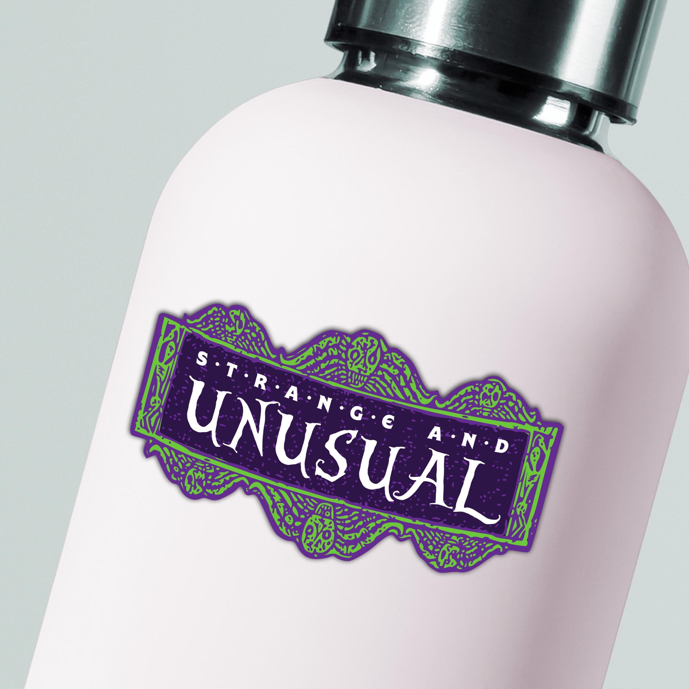 Strange and Unusual | Lydia Deetz Beetlejuice UV Laminated Decal | Tim ...