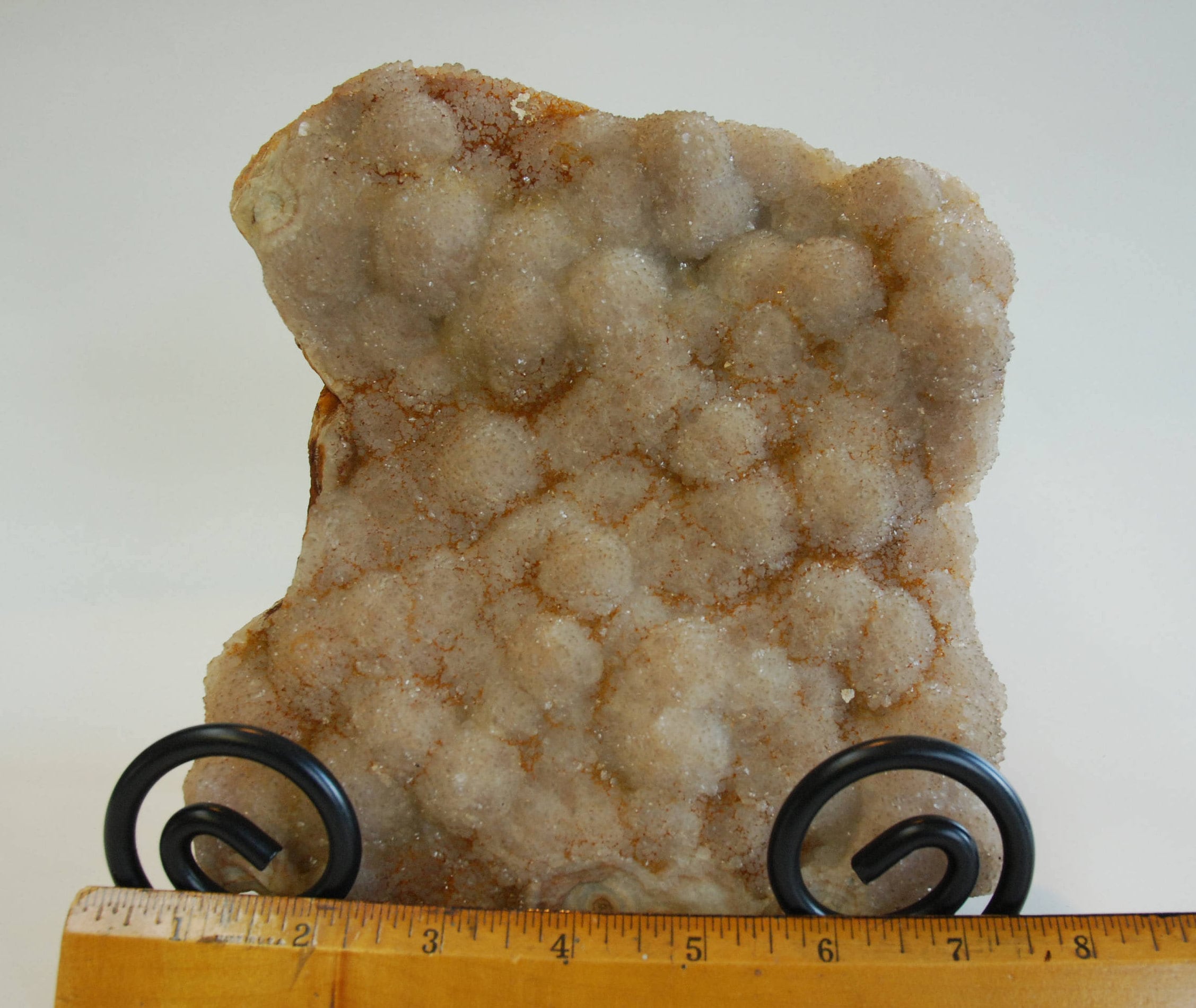 Missouri Druzy Quartz Specimen With Stand. - Etsy