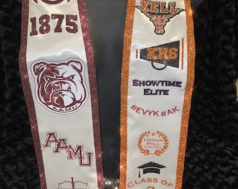 Custom Graduation Stole - Etsy