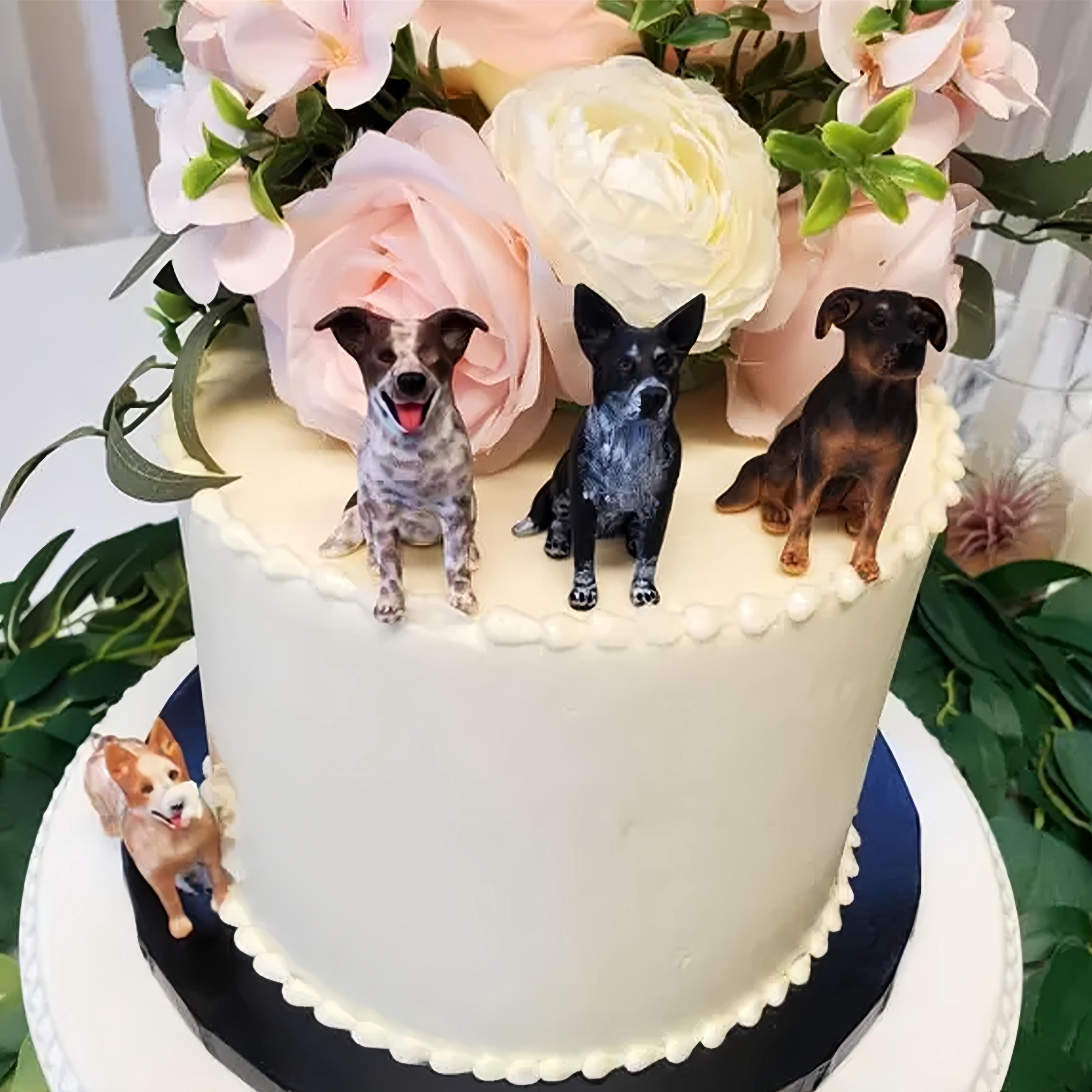 Custom Dog Cake Toppers, Pet Cake Toppers,custom Dog Birthday ...
