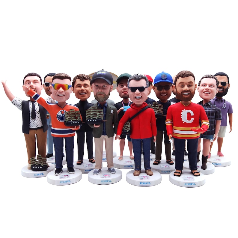 Custom Bobblehead Dolls, Personalized 3D Clay Sculptures, Grandfather ...