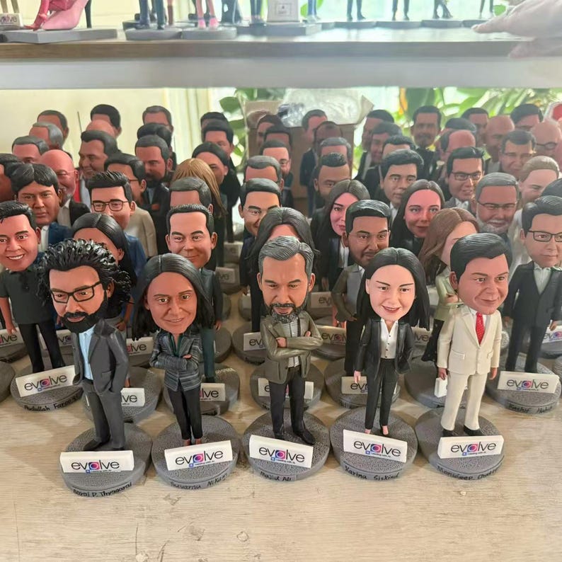 Custom Bobblehead Dolls, Personalized 3D Clay Sculptures, Grandfather ...