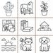 Dementia-friendly Coloring Book for Seniors | Coloring Pages for People ...