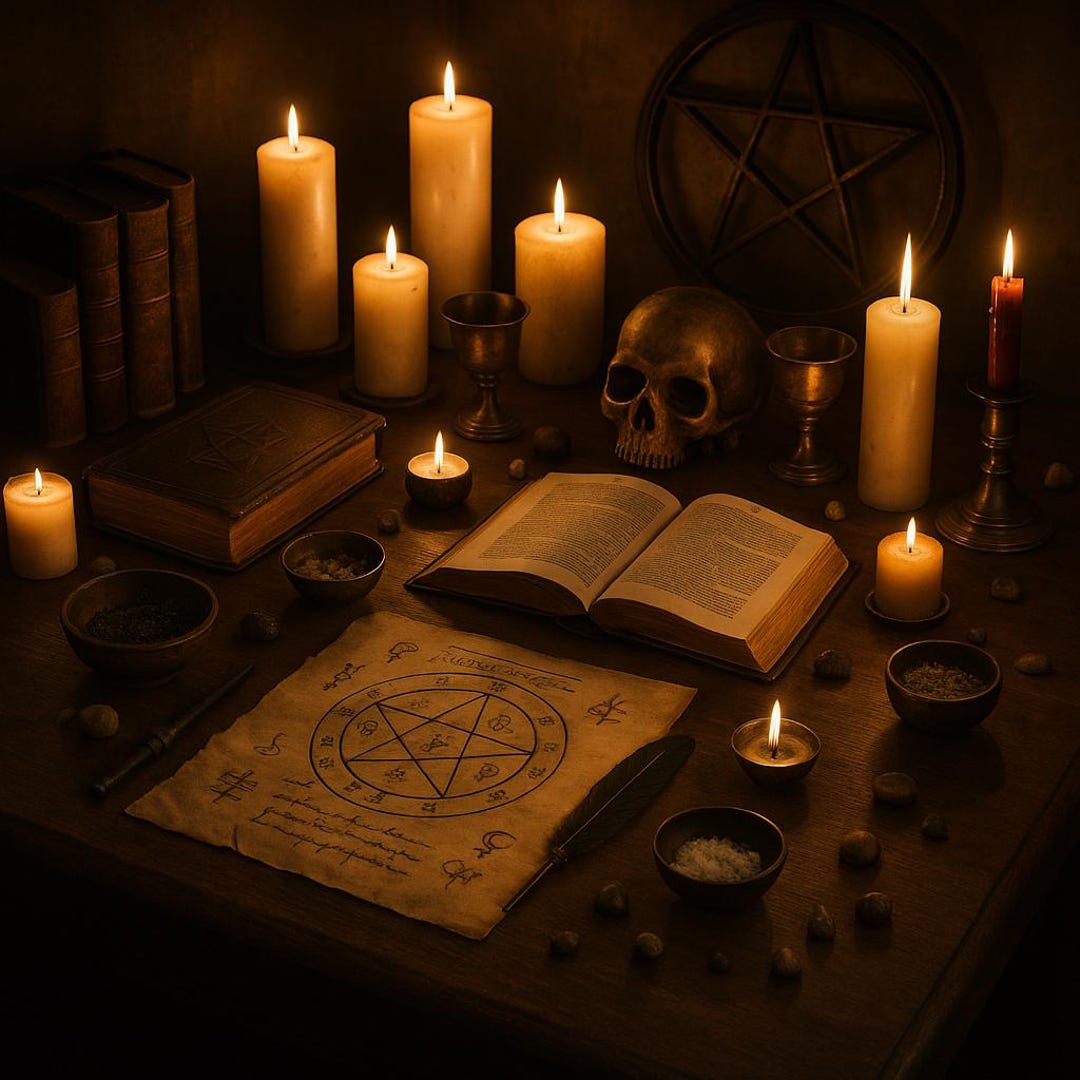 Spiritual Summoning Ritual • Custom Conjuration From the PGM ...