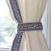 Greek Key Curtains, Greek Key Trimmed Curtains, Ribbon Trimmed Curtains ...