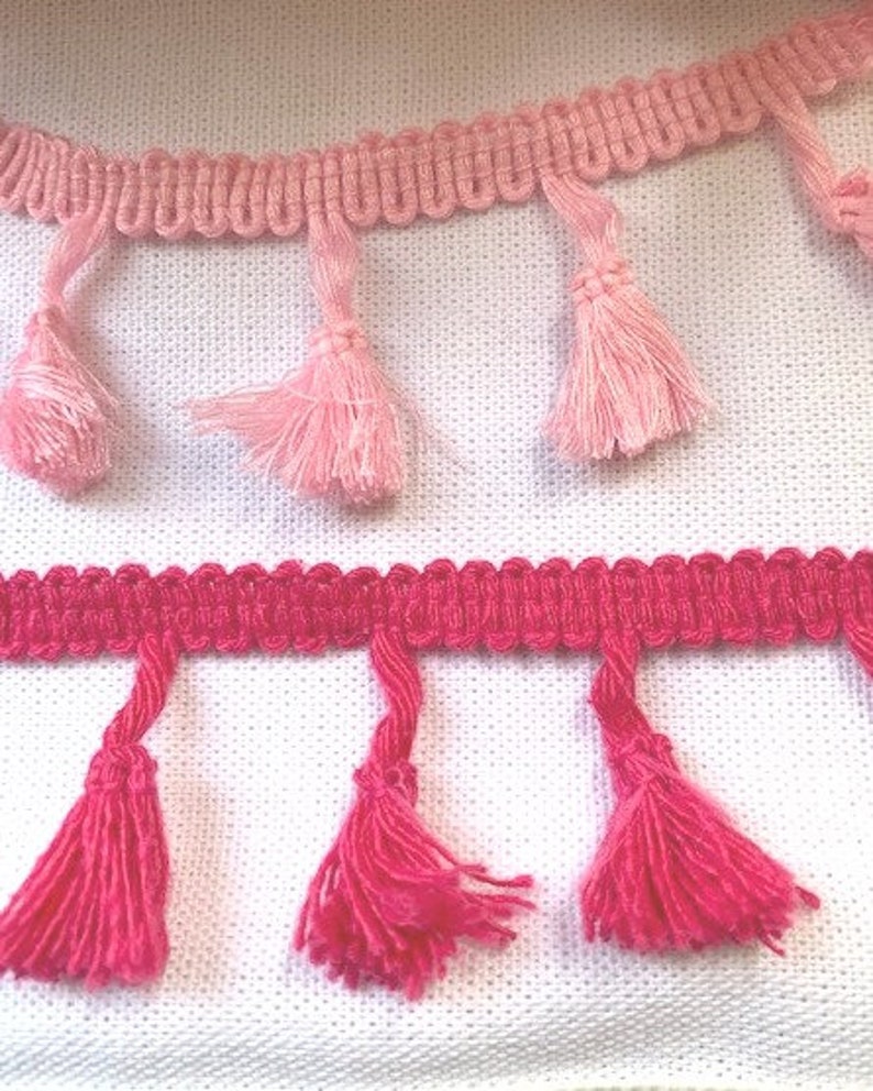 Velvet Tassel Trim Curtains Velvet Curtains With Tassel Trim Etsy