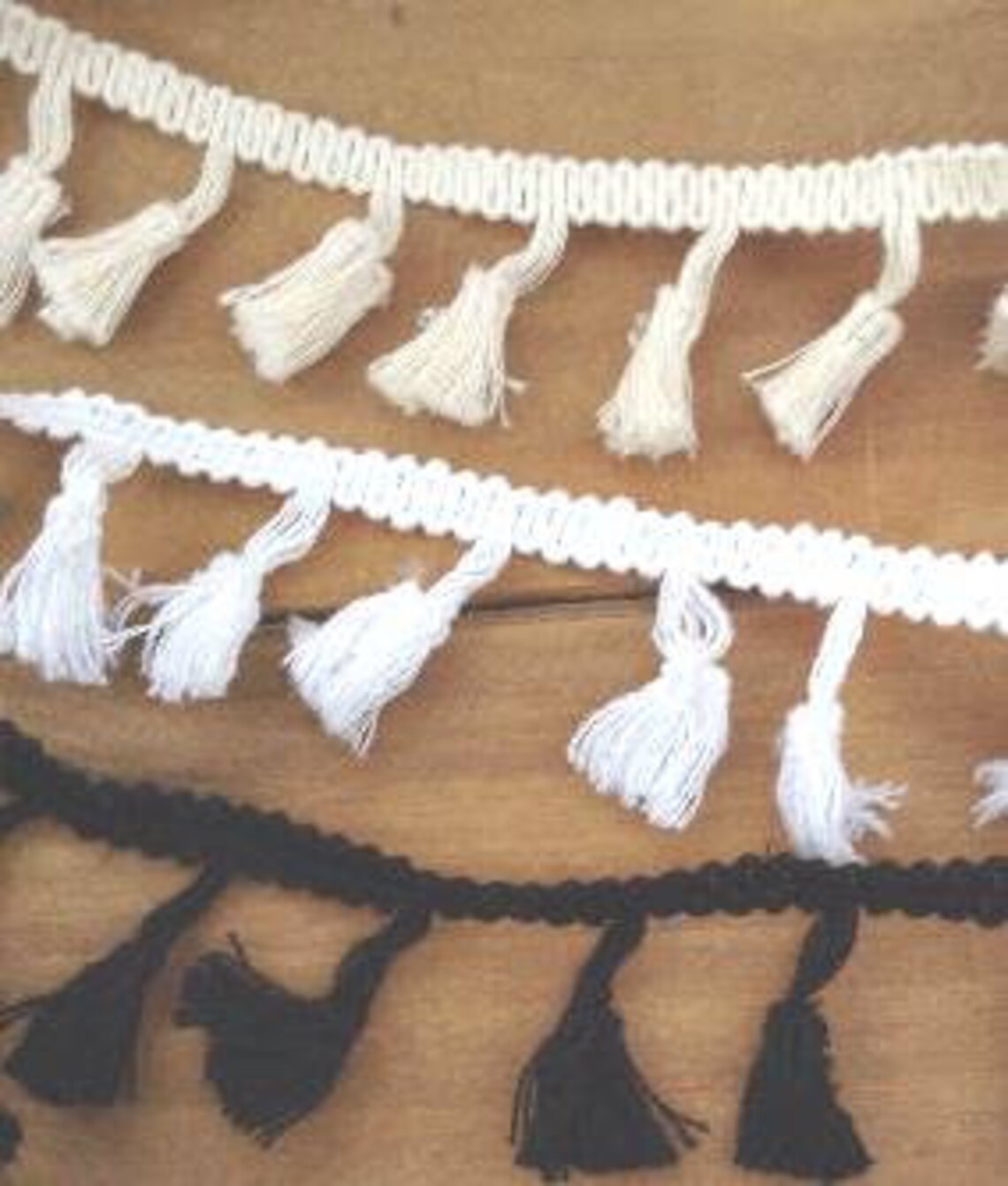 Tassel Trim Valance Color Options | Etsy