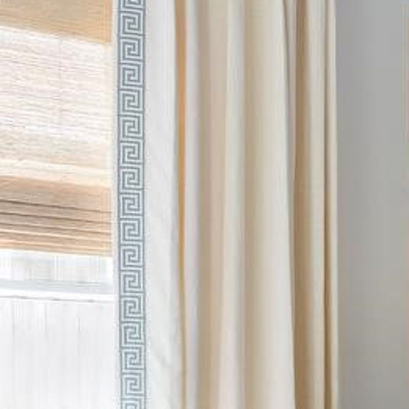 Greek White Curtains - Etsy