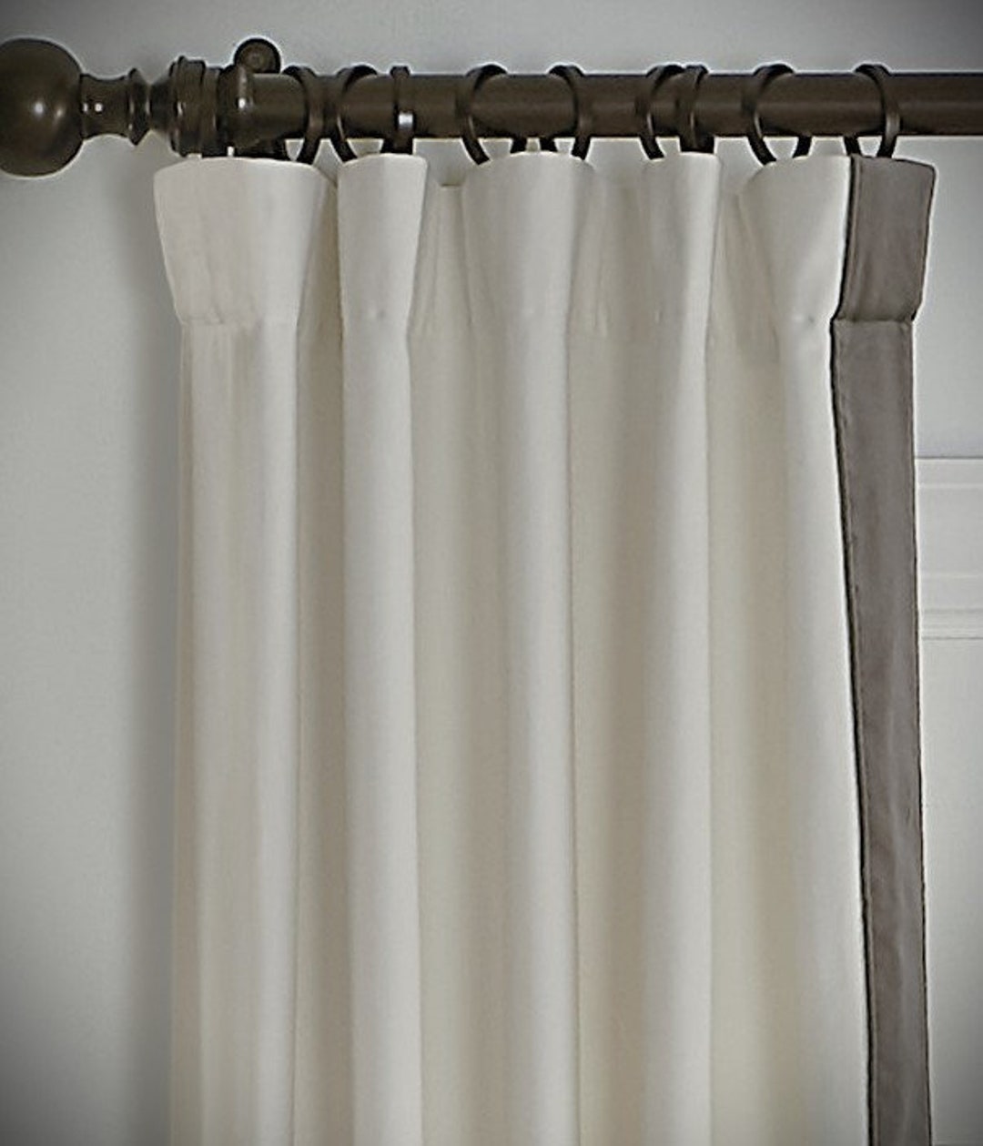 Velvet Ribbon Trim Curtains, Ribbon Trim Curtains, Designer Velvet ...